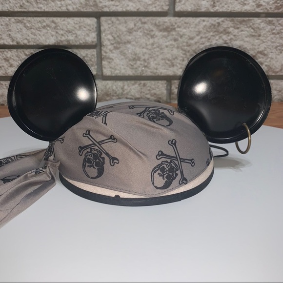 Disney | Accessories | Pirates Of The Caribbean Mickey Mouse Ears Hat ...